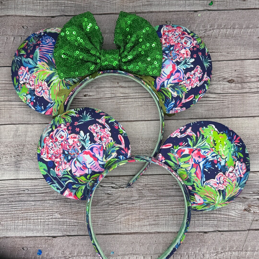 Animal Kingdom LP Mouse Ears - Kevin, up Jungle Cruise, Tiki, Safari ...