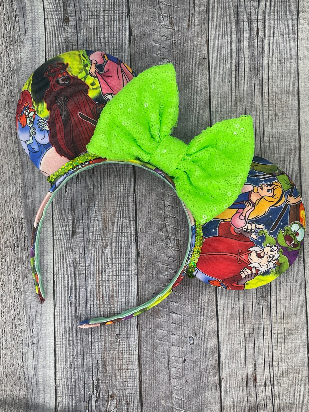 Black Cauldron Mouse Ears - Horned King, Taran, Eilorny, Gurgi, Creeper ...