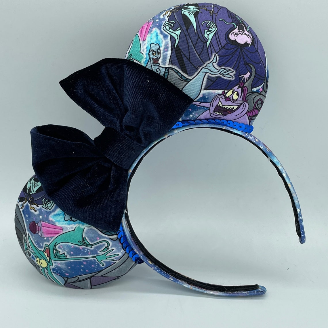 Hades Pain & Panic Mouse Ears Villains Fates Halloween | Etsy