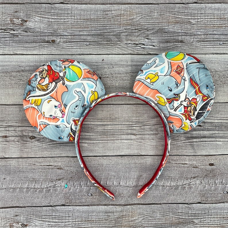 Dumbo Circus Mouse Ears - Dumbo, Minnie, , Mouse, Timothy, Casey Jr - Etsy