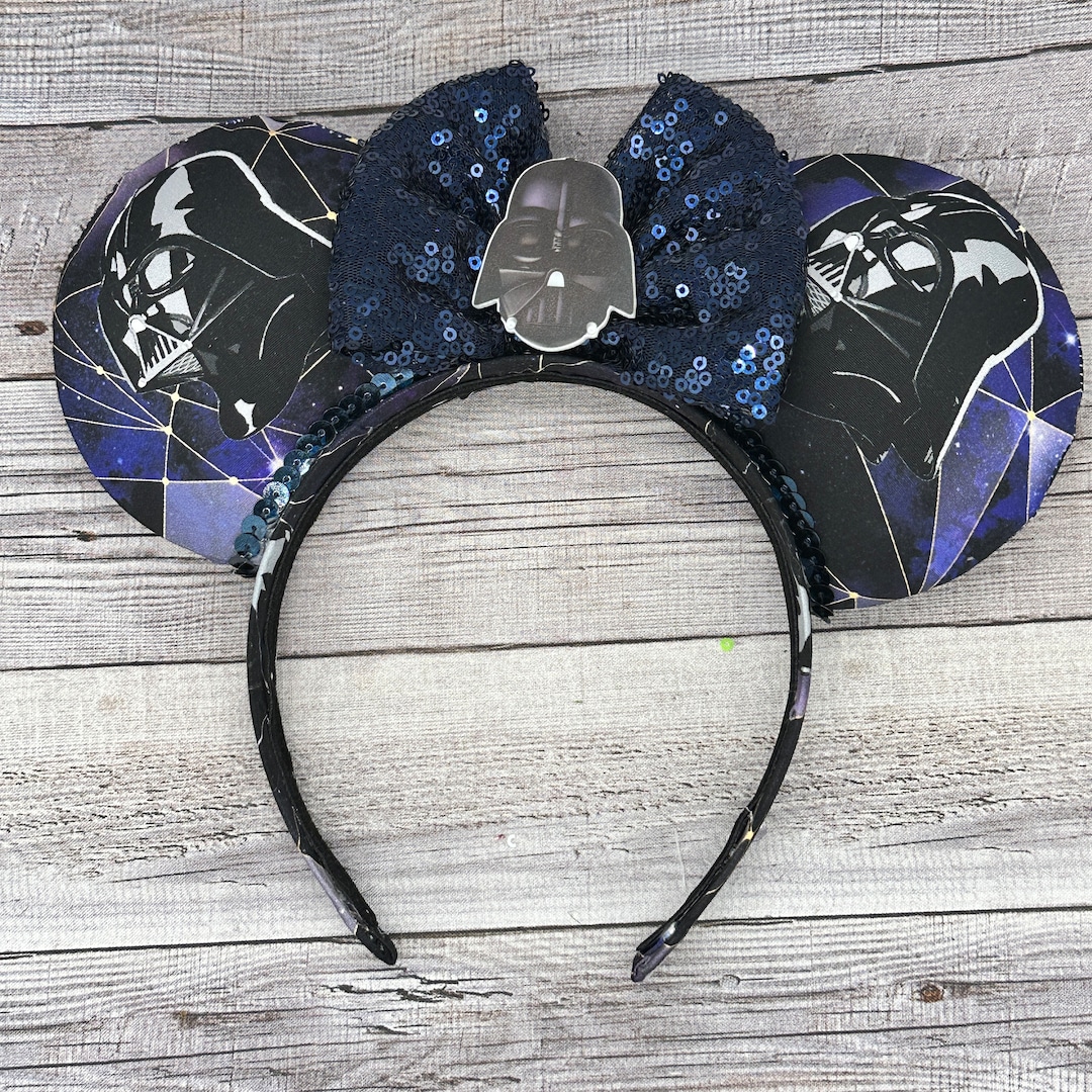 Darth Vader Mouse Ears - Force, Star Wars, May the Fourth, Galaxy's ...