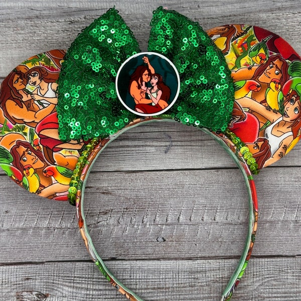 Tarzan Mickey Ears - Etsy