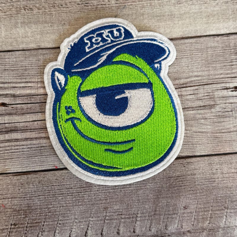 Monsters University Iron on Patches - Etsy