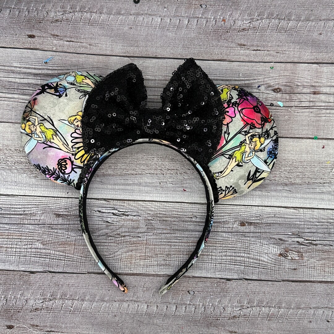 Tinkerbell Mouse Ears - Small Scale - Fairies, Minnie Mouse, Fairy ...
