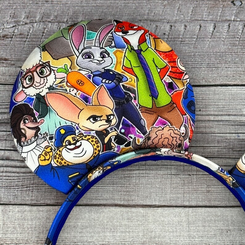 Zootopia Nick and Judy Ears - Minnie Mouse, Mouse, Nick Wild, Officer ...