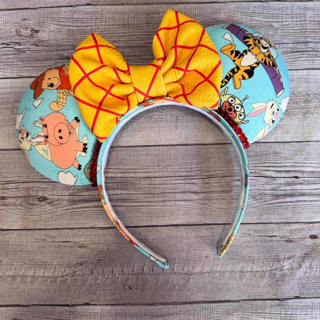 Pooh Toy Story Mouse Ears - Minnie, Spooky, Fall, Harvest, Trick or ...