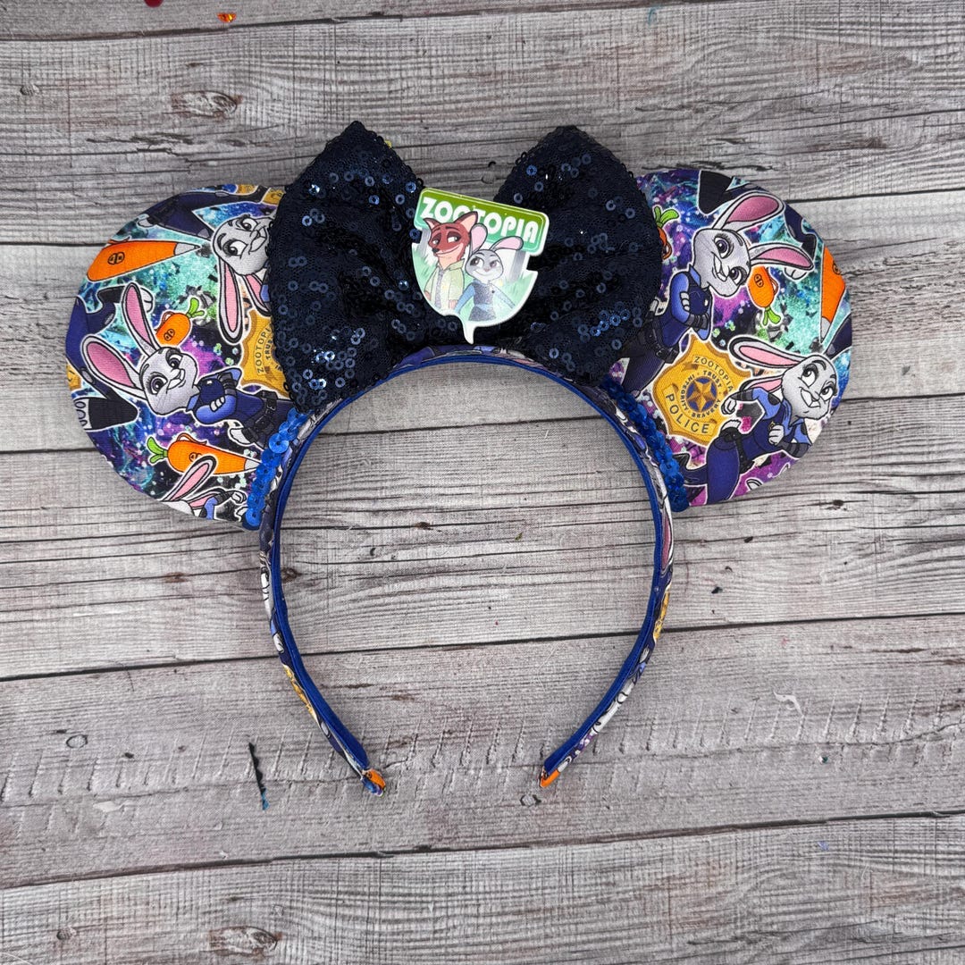 Judy Hops Ears - Minnie Mouse, Mickey Mouse, Nick Wild, Officer ...