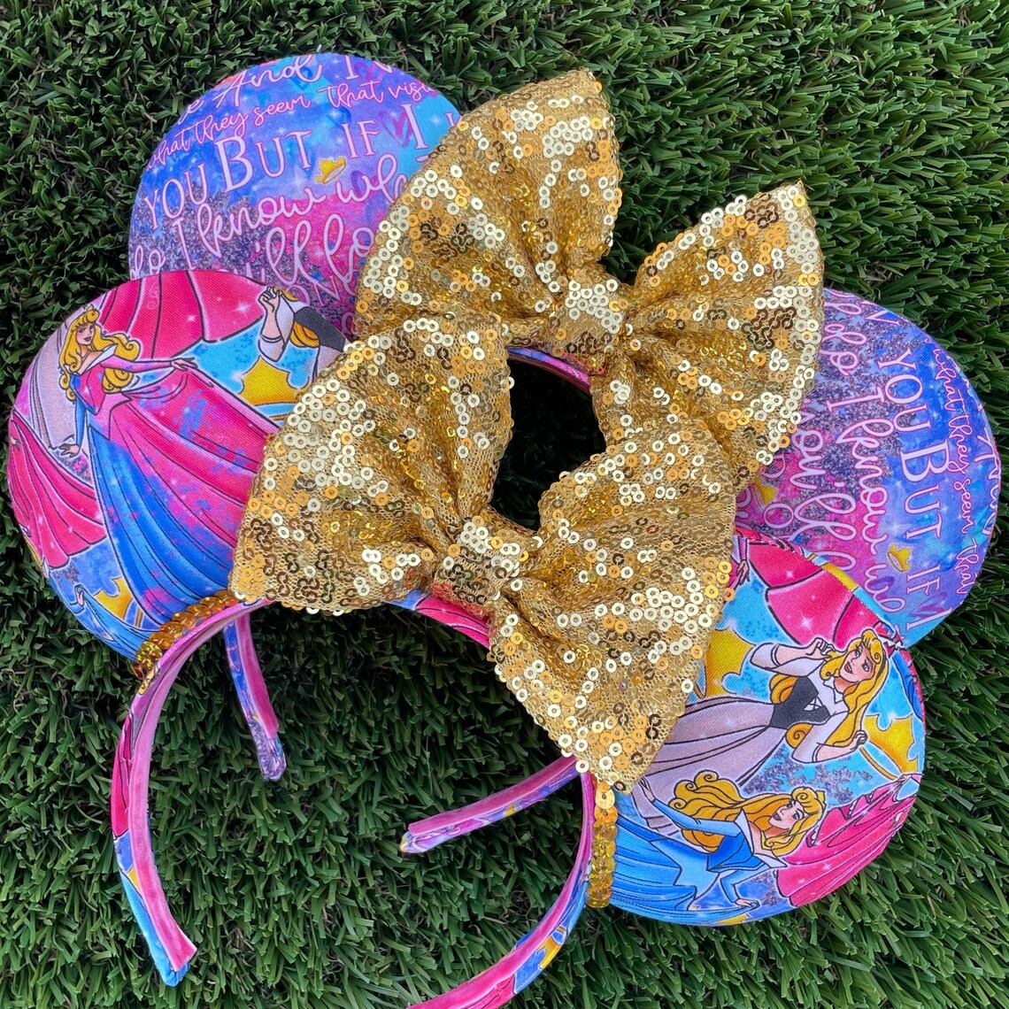Sleeping Beauty Aurora Mouse Ears Aurora Princess Once - Etsy