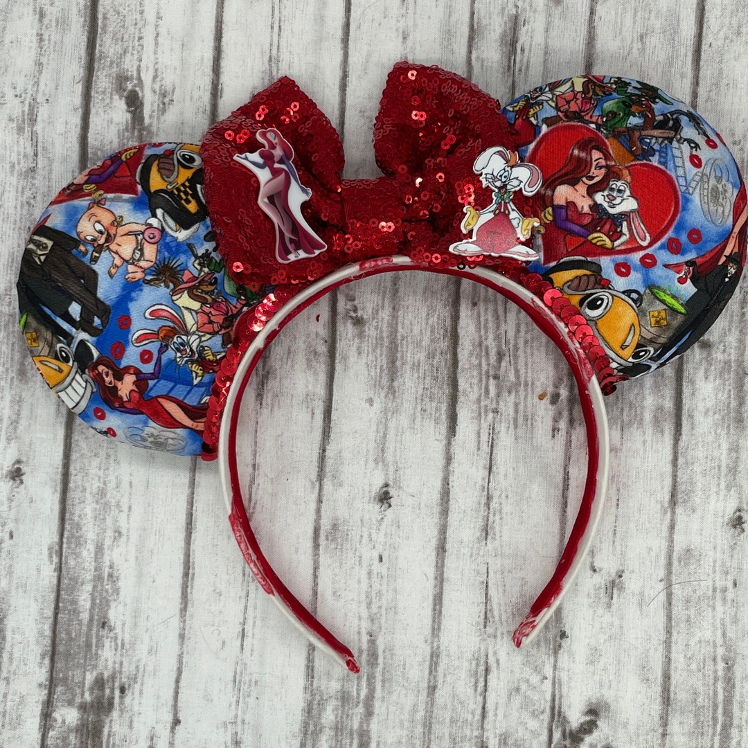 Who Framed Roger Rabbit Ears - Jessica, Minnie, Benny, Toontown, Mouse ...