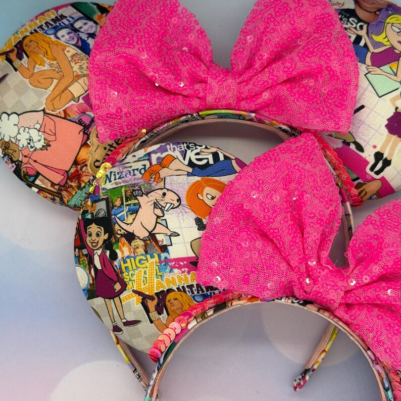 Disney Channel Millennial Mouse Ears - Mickey, Minnie, TV, Lizzie ...