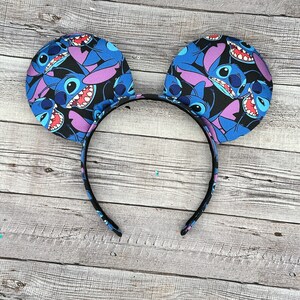 Stitch Expressions Mouse Ears Minnie A'ulani Mouse - Etsy