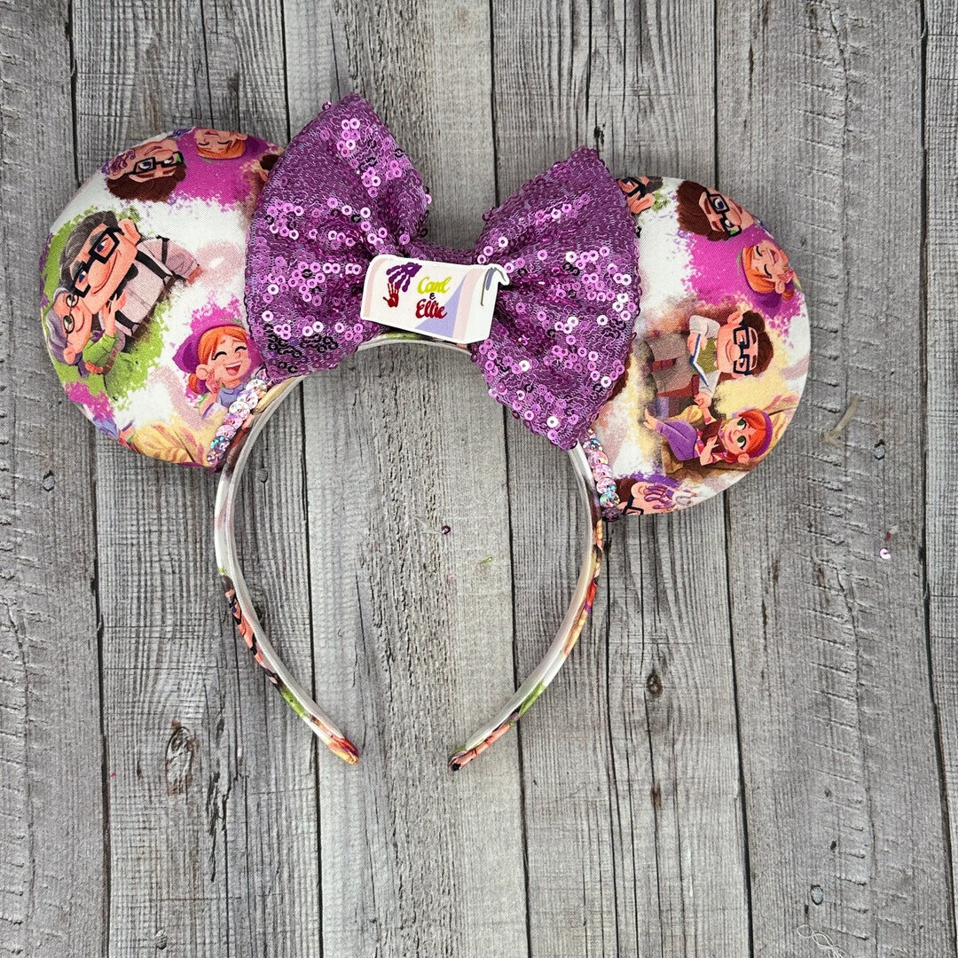 Up Carl and Ellie Mouse Ears Kevin, Adventure is Out There, Dug, Russel ...