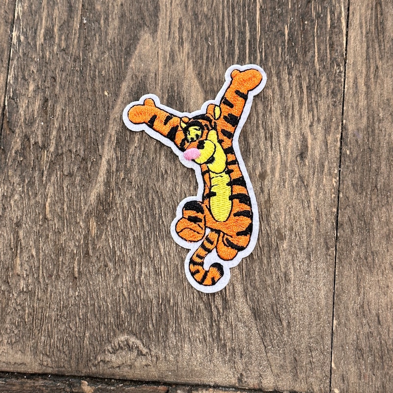 Tigger Embroidered Patch - Etsy