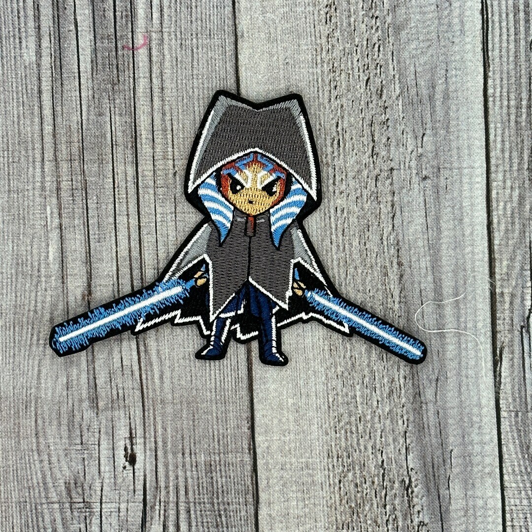 Ashoka Tano Iron on Patch - Star Wars Jedi - Etsy