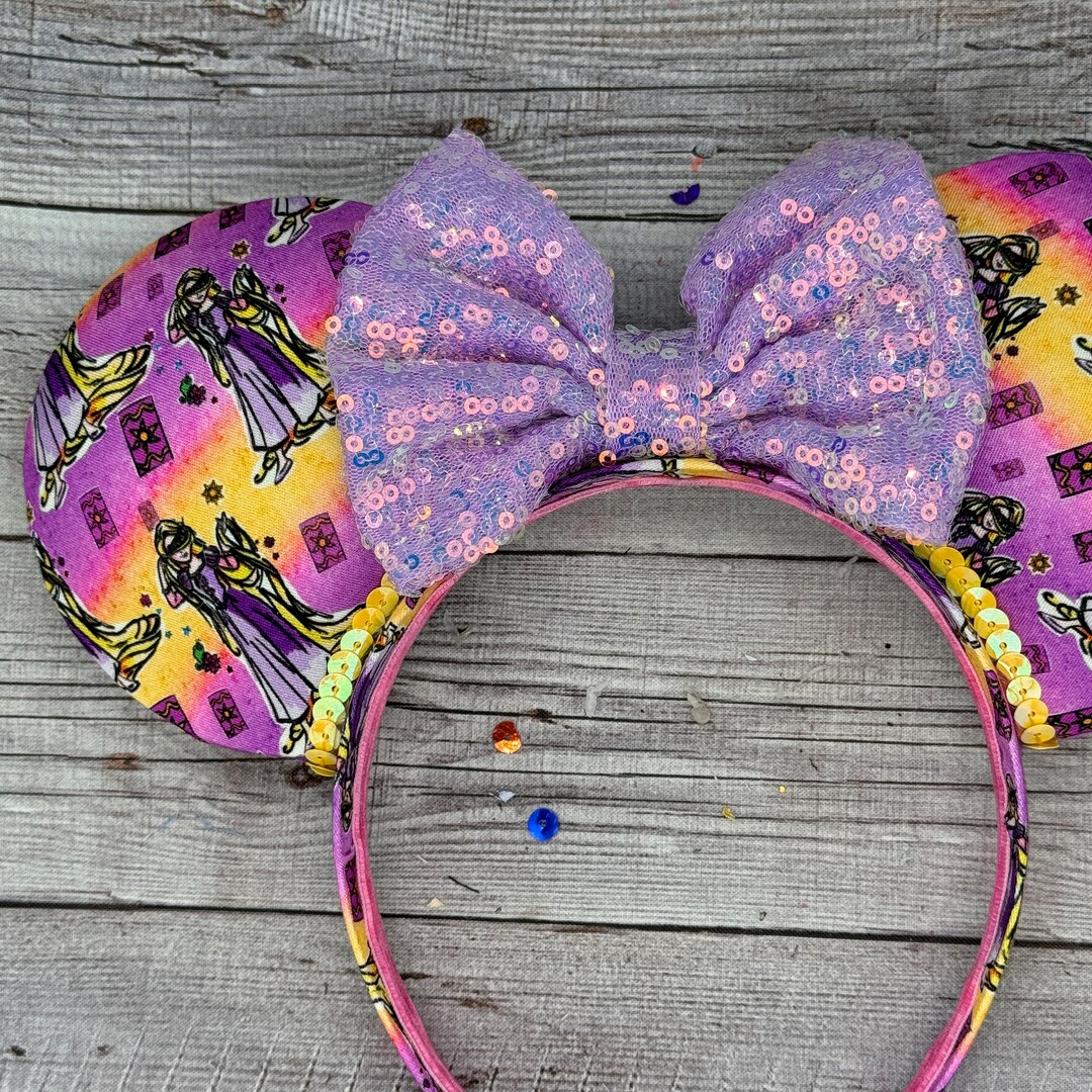 RTS Tangled Rapunzel Mouse Ears - Punzie, Princess, Minnie, Mouse ...
