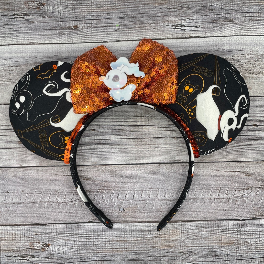 Zero Mouse Ears - Minnie, Mouse, Jack, Sally, Oogie, Lock, Shock and ...