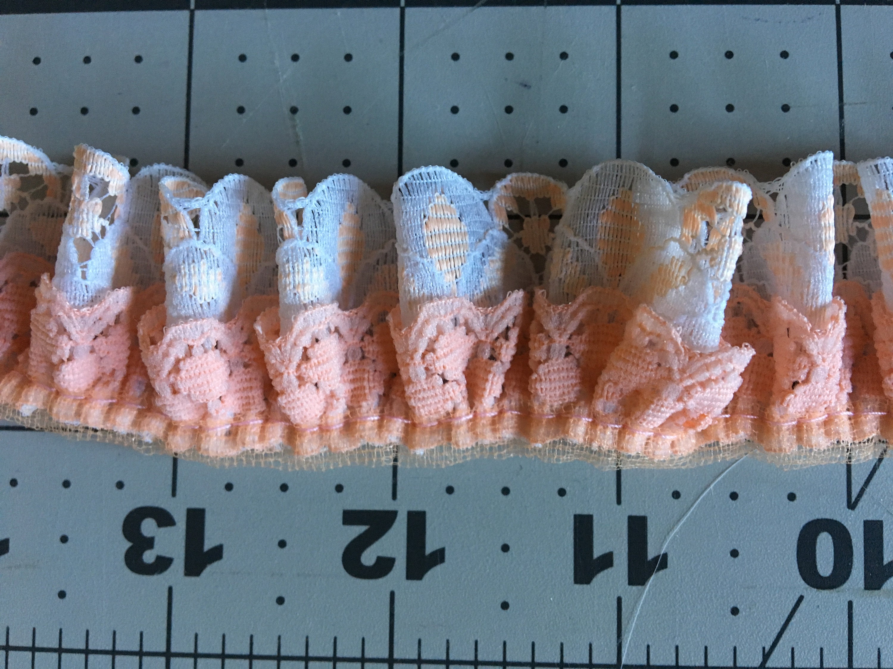 Double Layered Ruffle 1 Polyester Lace Various Colors | Etsy