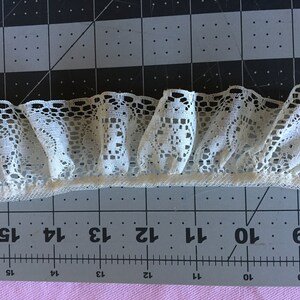 Ruffled Lace 1 in Various Colors. 100% Polyester - Etsy