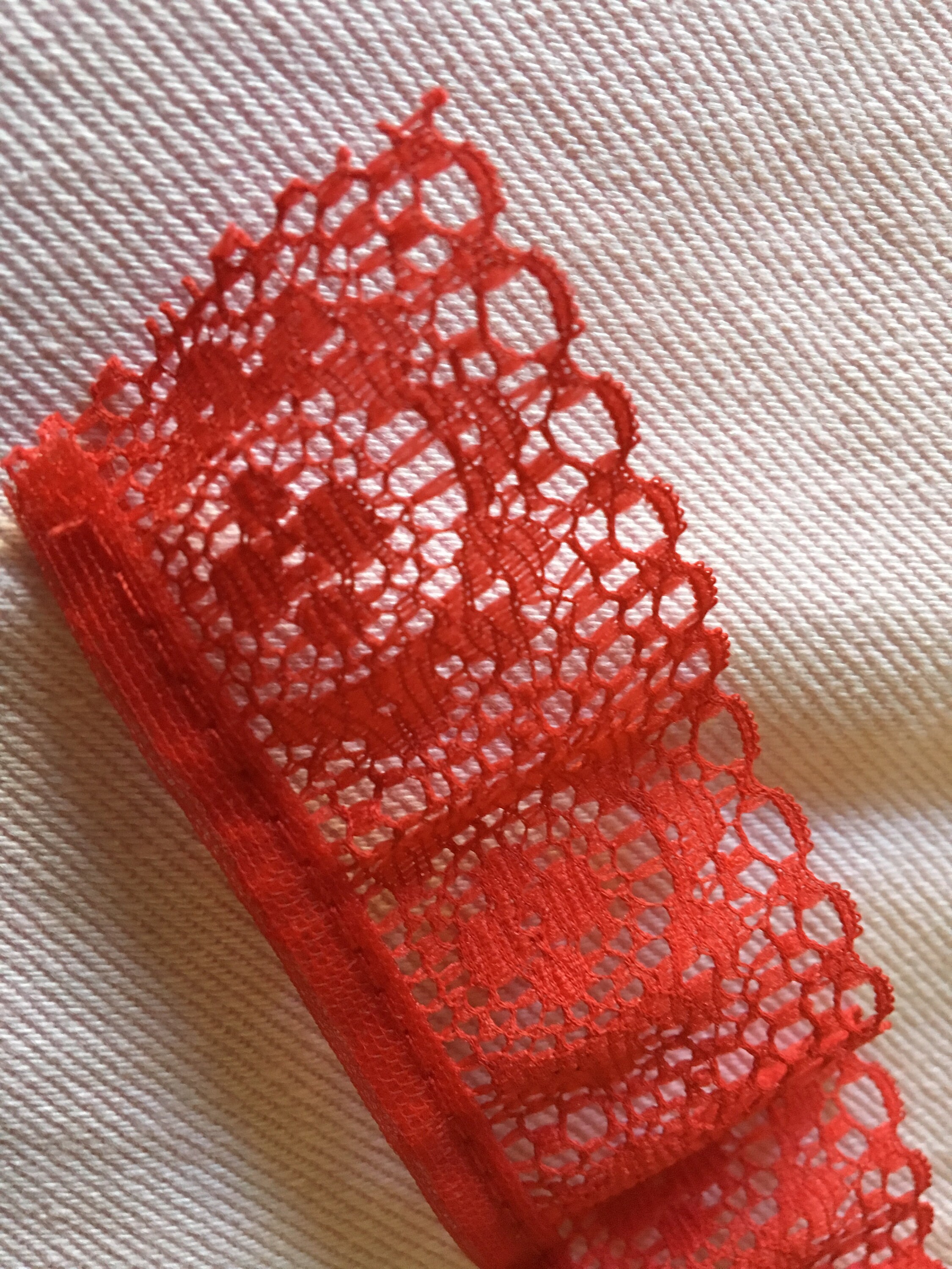 Ruffled Lace 1 in Various Colors. 100% Polyester - Etsy