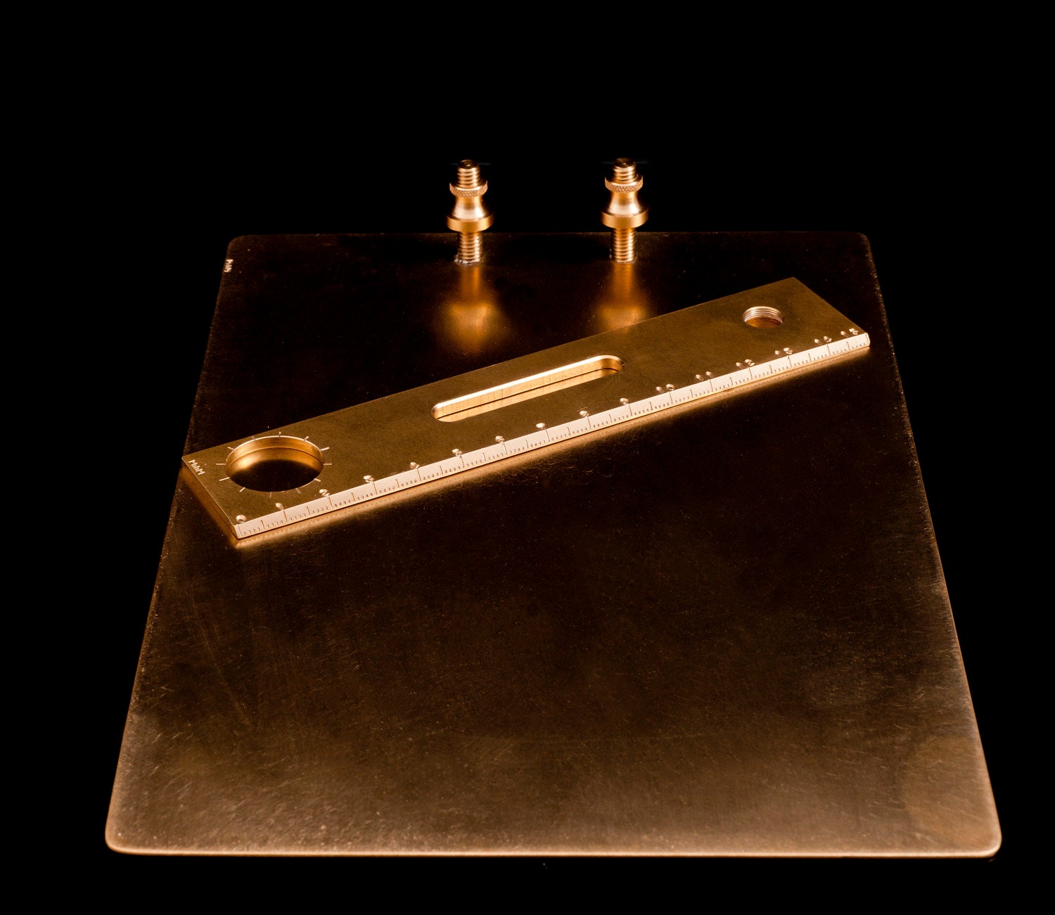 Brass Set: Clipboard, Ruler, Paper. - Etsy