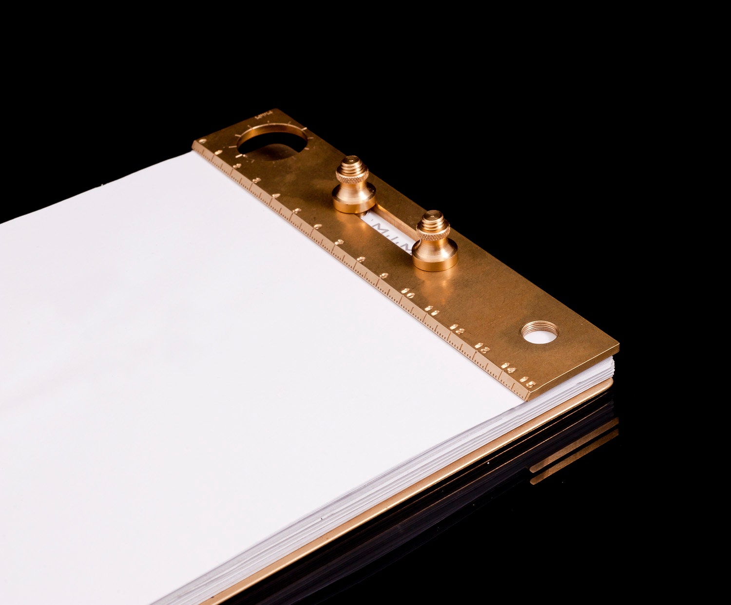 Brass Set: Clipboard, Ruler, Paper. - Etsy