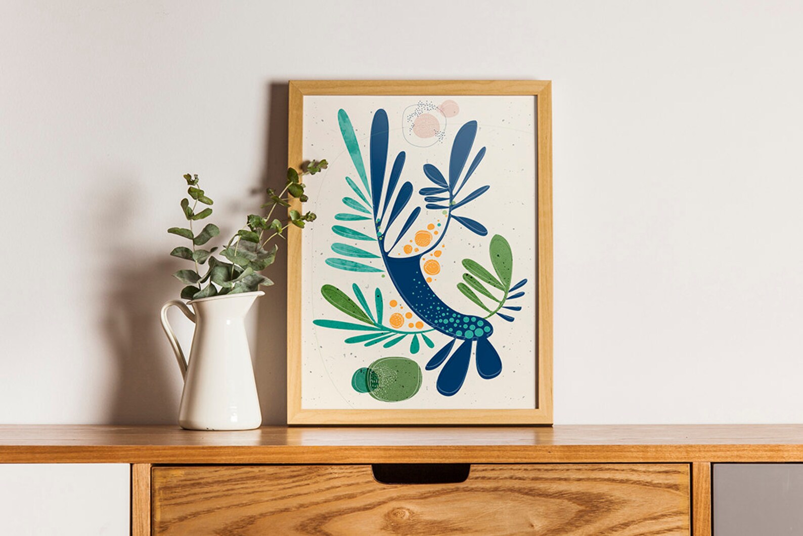 Jardin: Large Format Wall Art Print Modern Abstract Art - Etsy