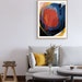 Heat, Modern Abstract Print, Large Wall Art Print, Living Room Art ...