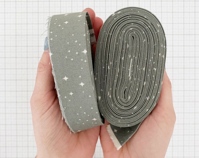 Pre-made Quilt Binding, Quilt Bindings, Green Quilt Binding, Green Binding, Star Binding ...