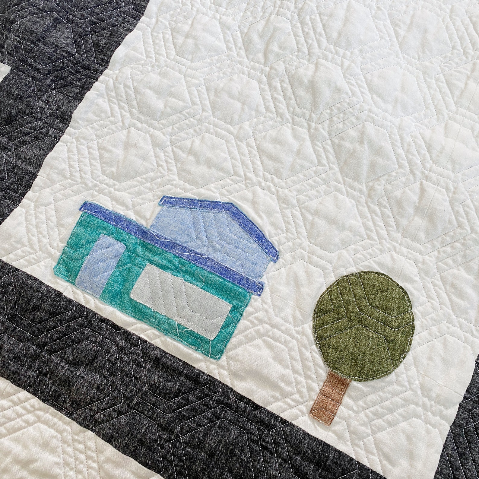 Endless Road Quilt Pattern, Kids Playmat (PDF Pattern) - Etsy