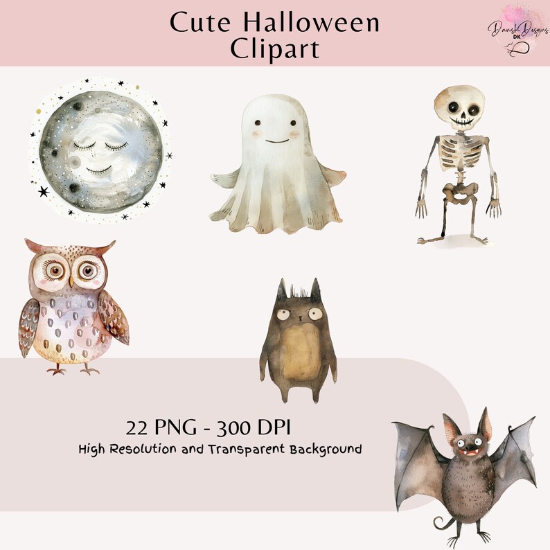 Cute Halloween Clipart - Witch, Wizard, and Cute Monster Clipart - 22 ...