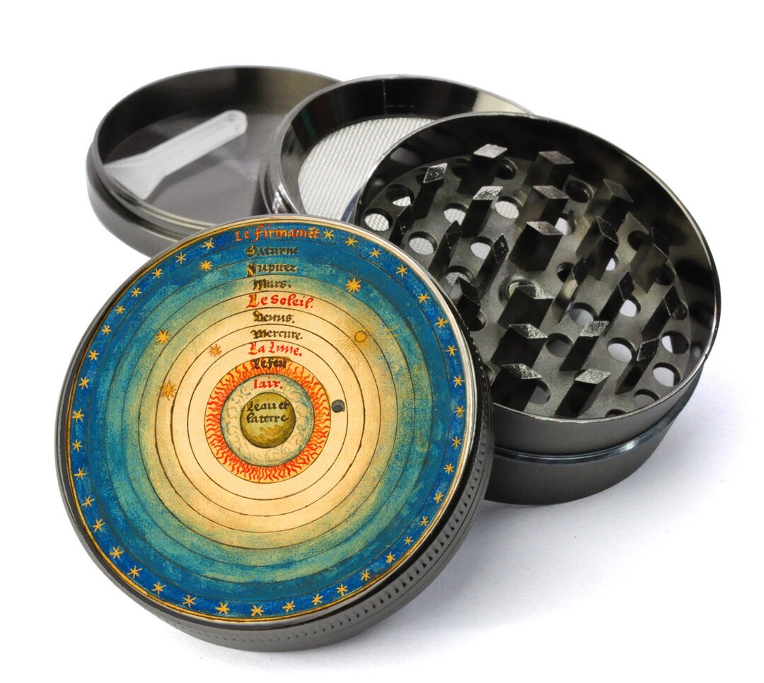 Geocentric Earth-centered Cosmos Extra Large 5 Piece Spice Tobacco Herb ...