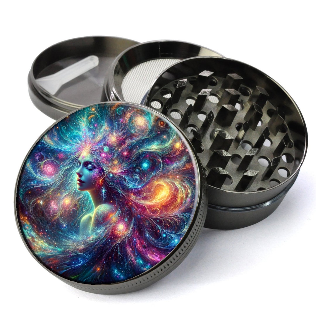 Cosmic Woman Grinder, Fairycore Grinder, Gifts for Women, Herb Grinder ...