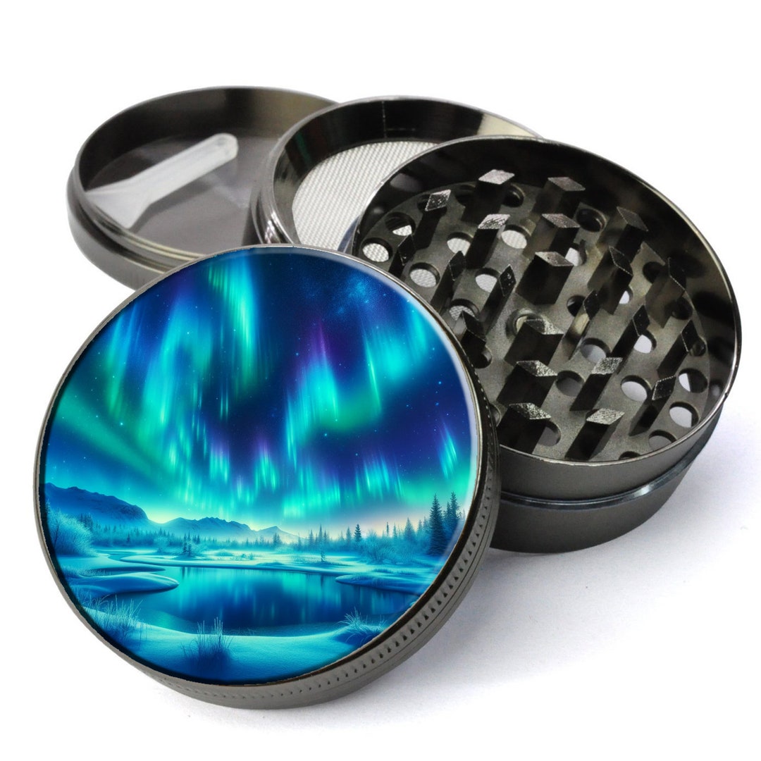 Aurora Borealis Grinder, Northern Lights Grinder, Northern Sky Grinder ...