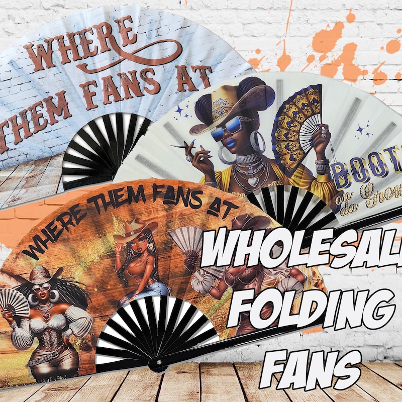 Line Dancing Popping Fans - Etsy