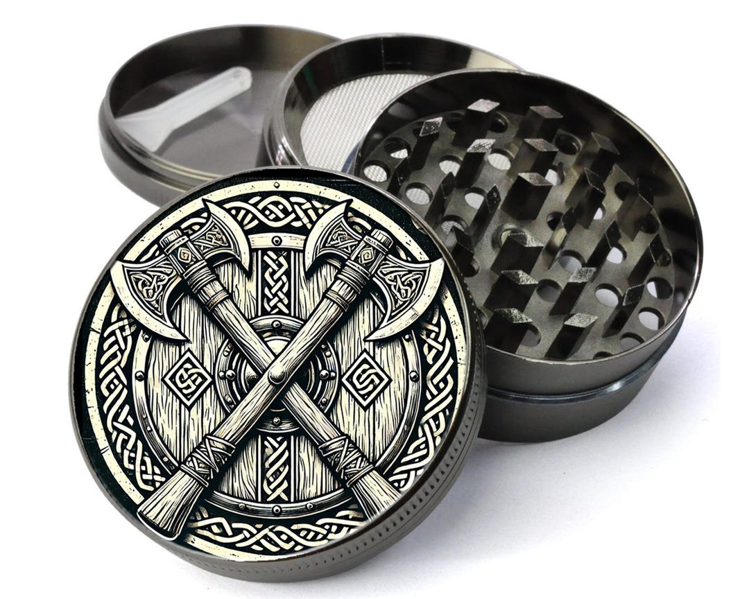 Viking Battle Axes Herb Grinder, Viking Warrior Norse Mythology, Extra ...