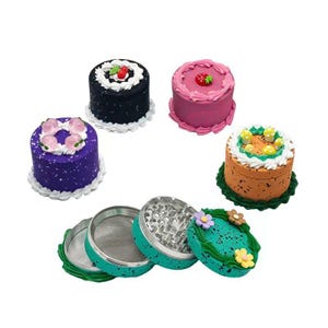Large Fake Cake Grinder, Girly Grinder, Graduation Gifts for Her, Cute ...