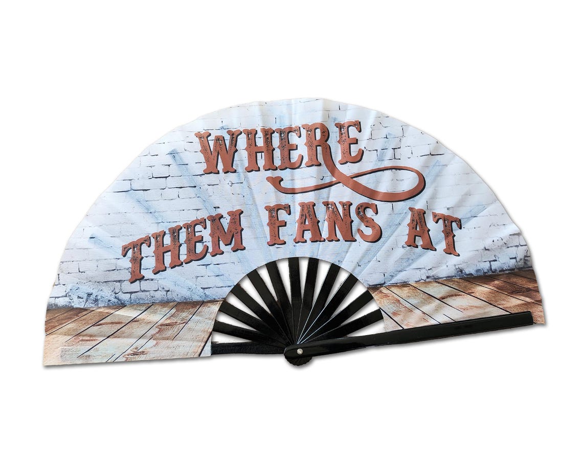 Western Loud Clacking Fans for Line Dancing - Where Them Fans at ...