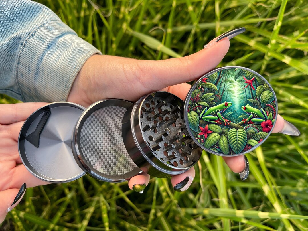 Green Tree Grinder, Frog Grinder, Herbs Grinder, Unique Gifts for Him ...