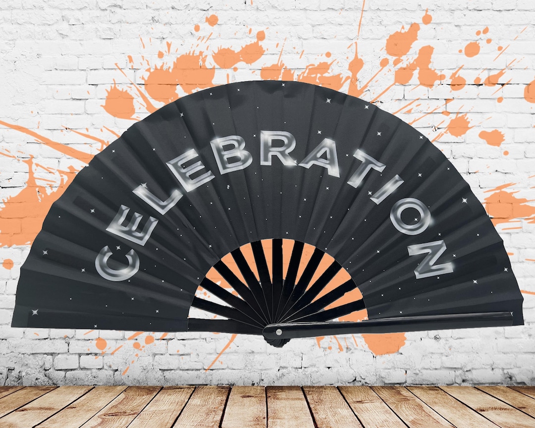 Clack Fan, Large Hand Fans, Folding Hand Fan, Big Handheld Fans ...