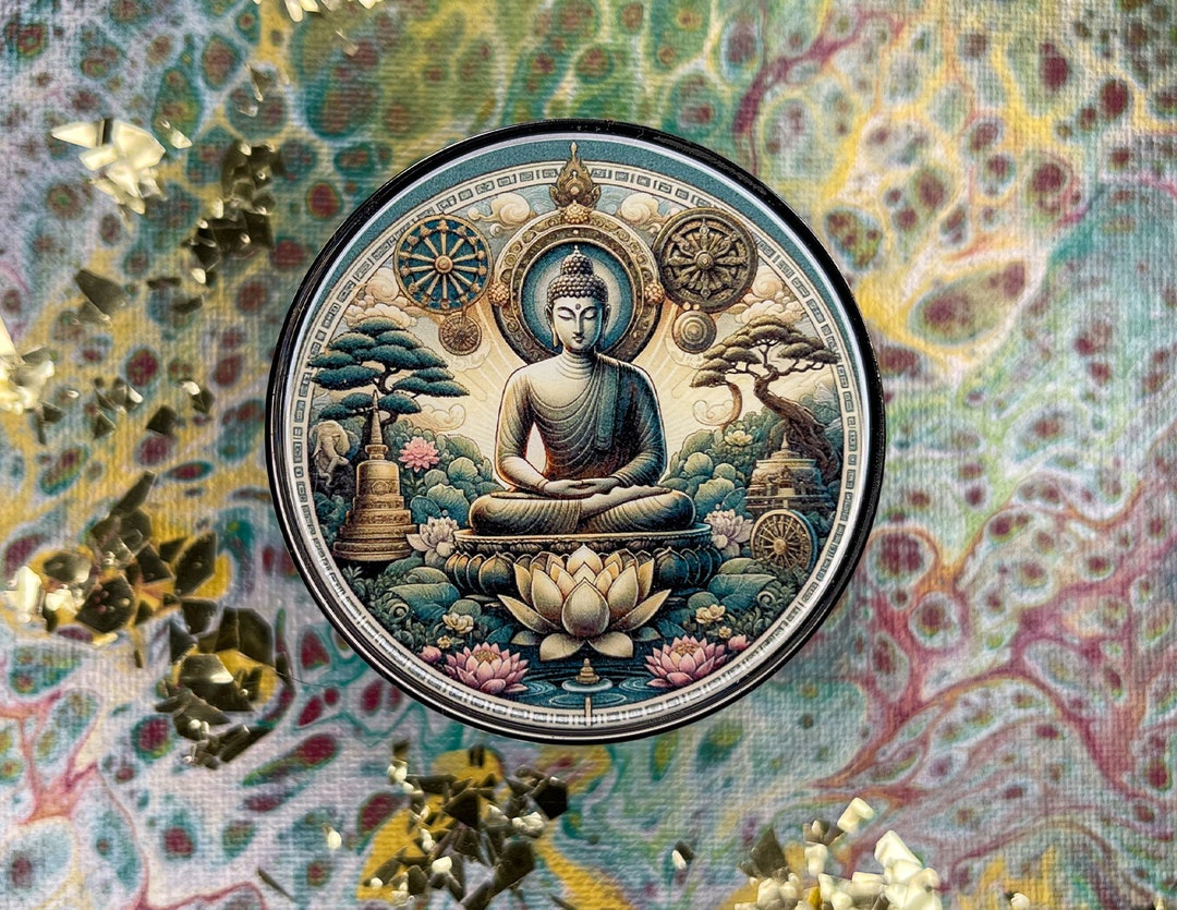 Buddhist Theme, Buddha, Lotus Flower, Dharma Wheel, Bodhi Tree, Extra ...