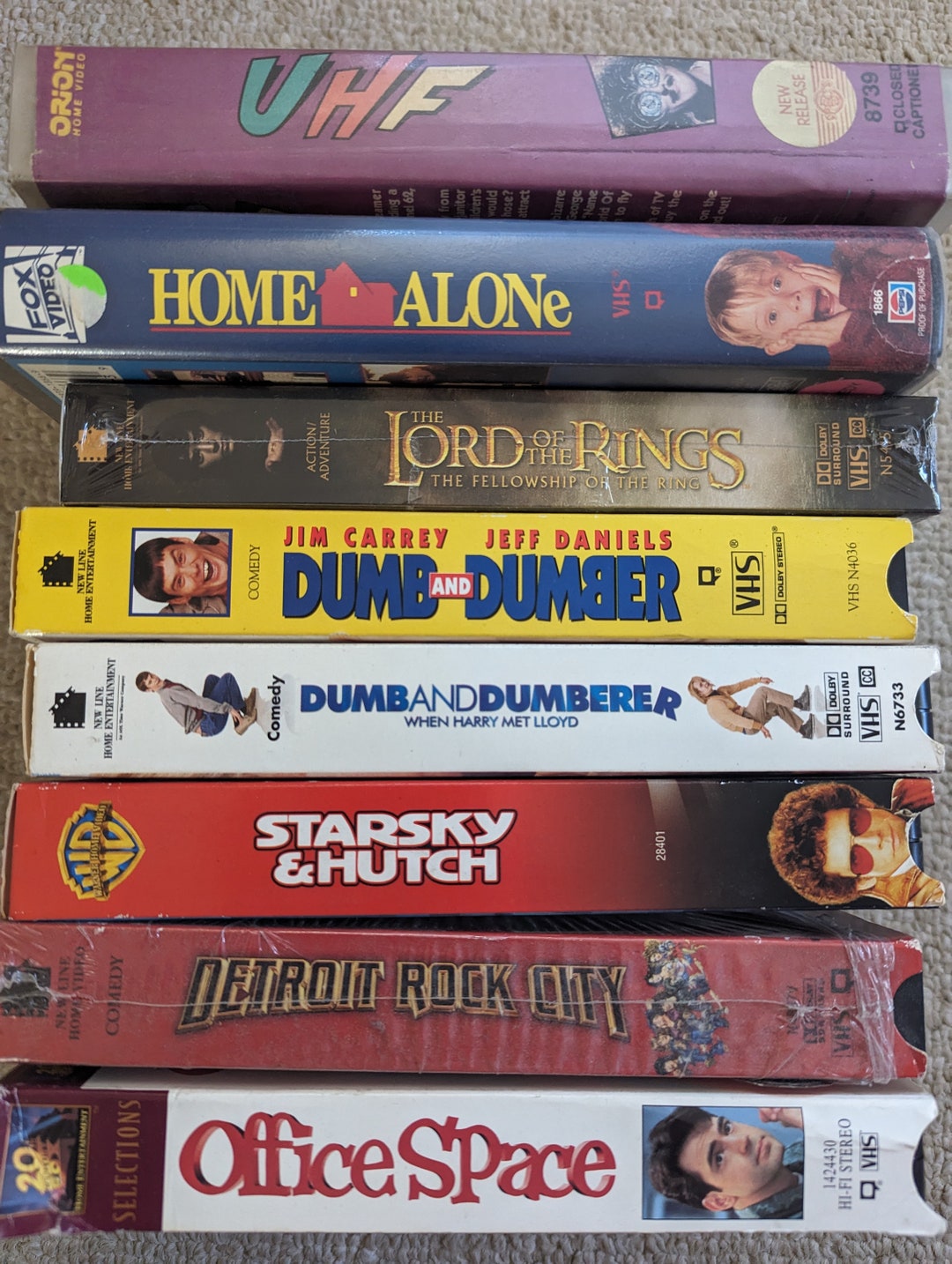 Lot 8 VHS Video Tapes Vintage 80s 90s - Etsy