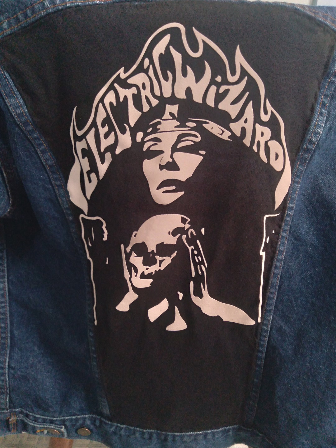 ELECTRIC WIZARD Jacket / Vest HAND Sewn Vintage - Etsy