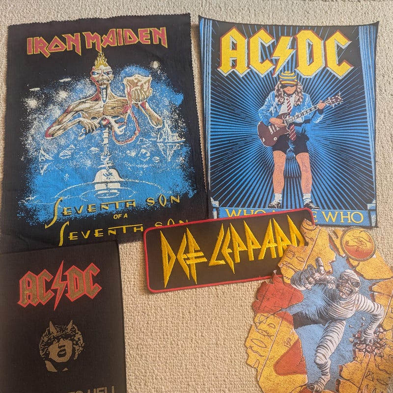 Metal Band Patches - Etsy