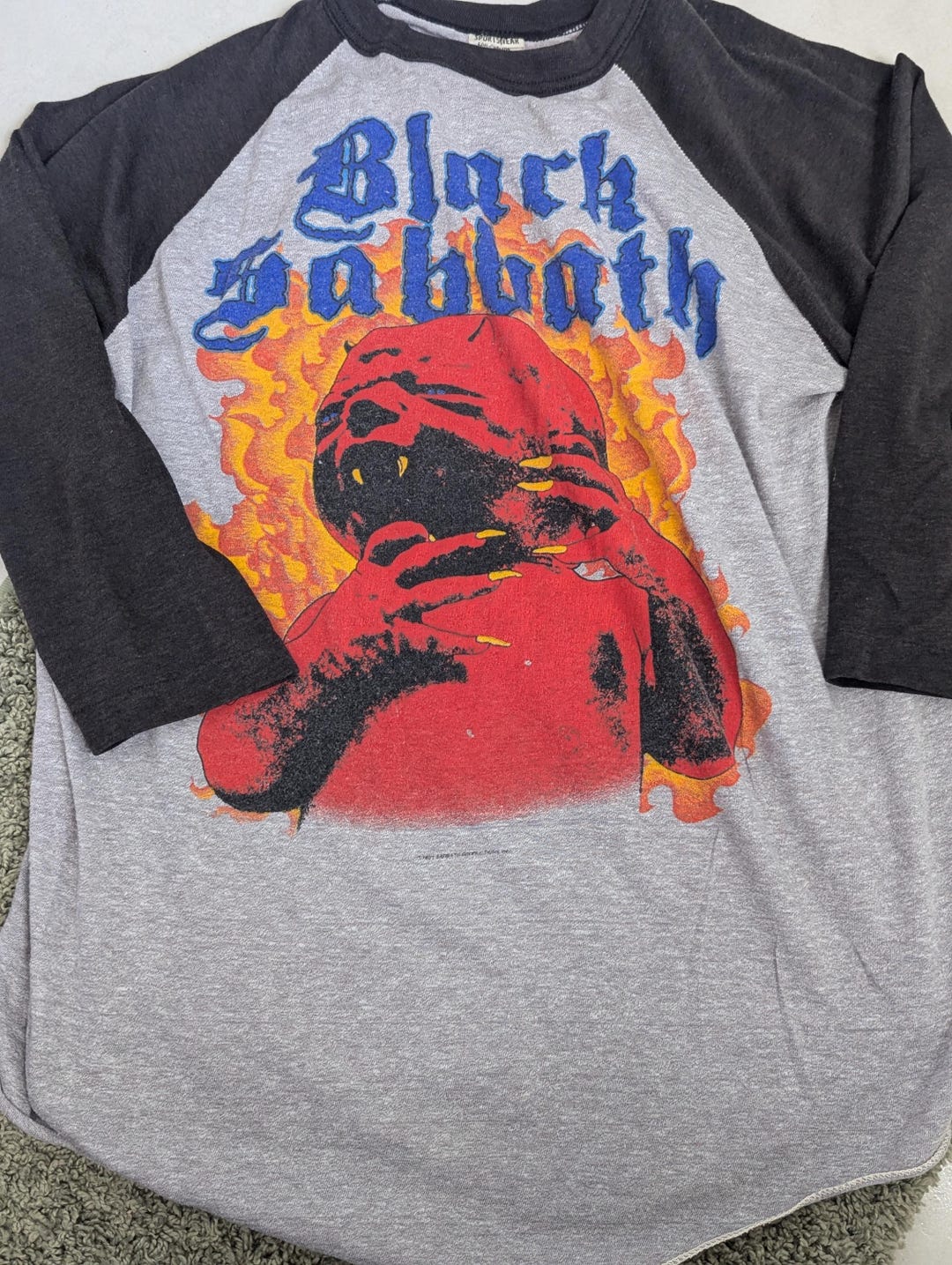 Original Black Sabbath Born Again Tour Raglan Shirt - Etsy