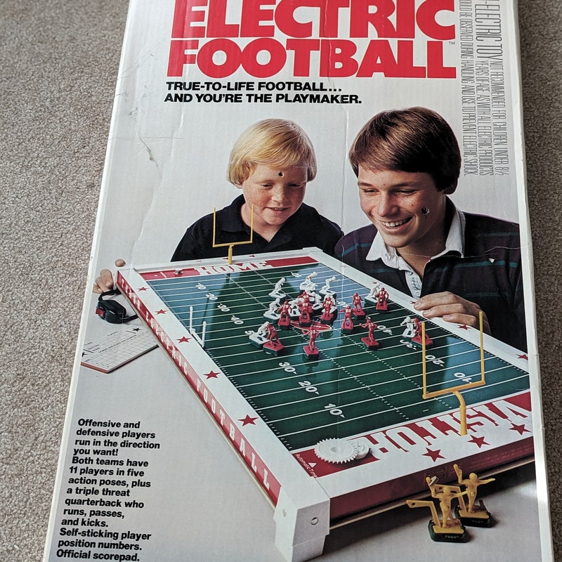 Electric Football - Etsy