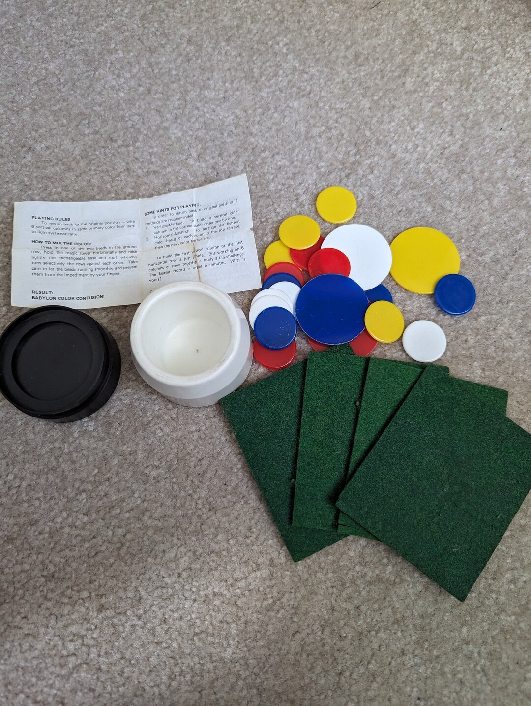 Tiddlywinks Vintage Game Classic Retro Game Set - Etsy