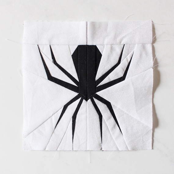 Sneaky Spider FPP Block - Etsy