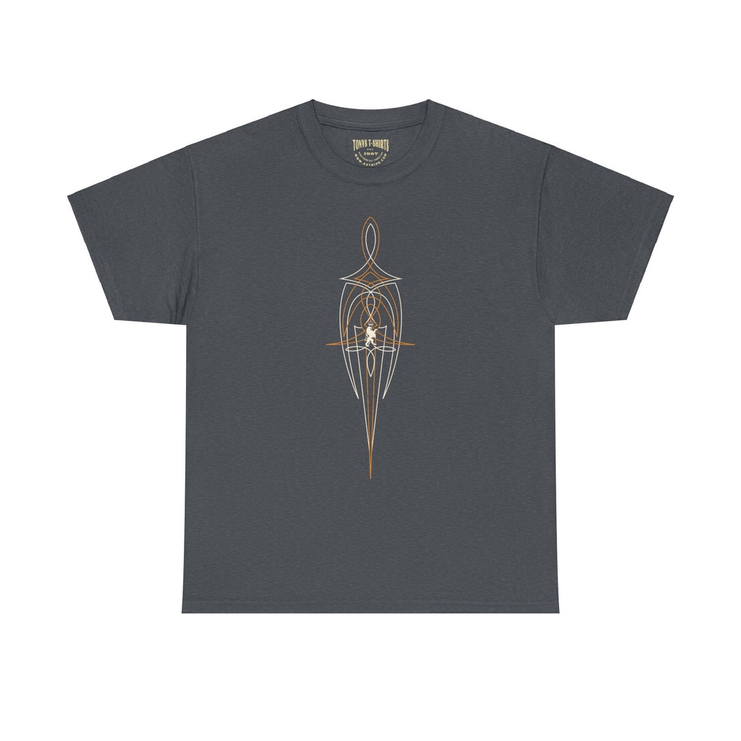 Pinstriping Logo Unisex Heavy Cotton Tee - Etsy