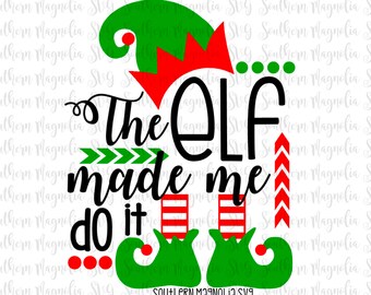 Elf on the shelf svg | Etsy