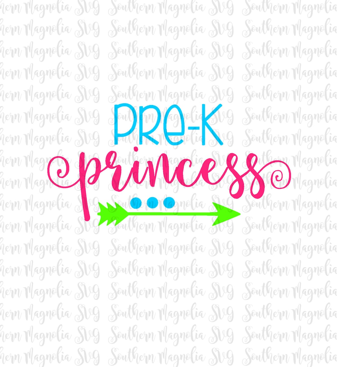 Pre-k Princess - Arrows - Back to School SVG - Princess - First Day of ...
